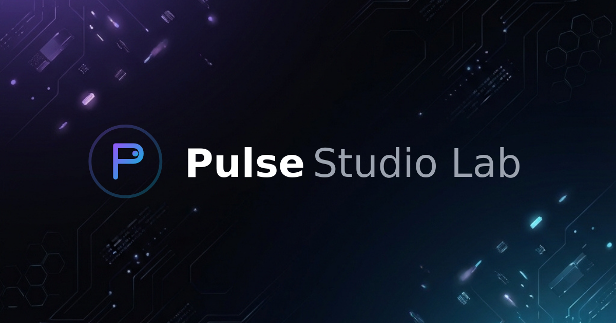 Pulse Studio Lab | Expériences Digitales Premium